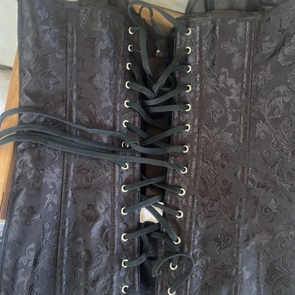 Spirit | Intimates & Sleepwear | Spirit Gothic Black Lace Corset ...